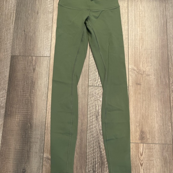lululemon athletica | Pants & Jumpsuits | Green Lululemon Leggings ...